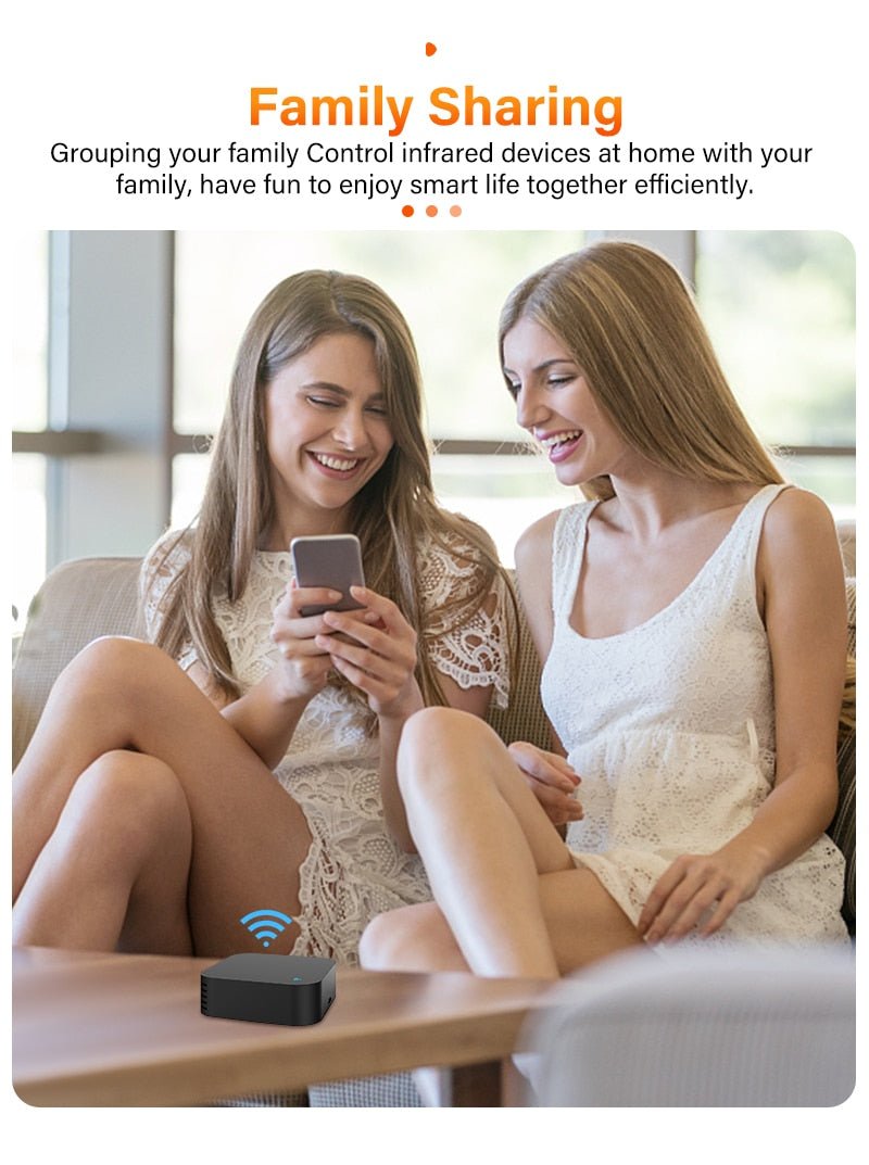 Smart Universal Home Remote Controller With Intelligent Voice Control